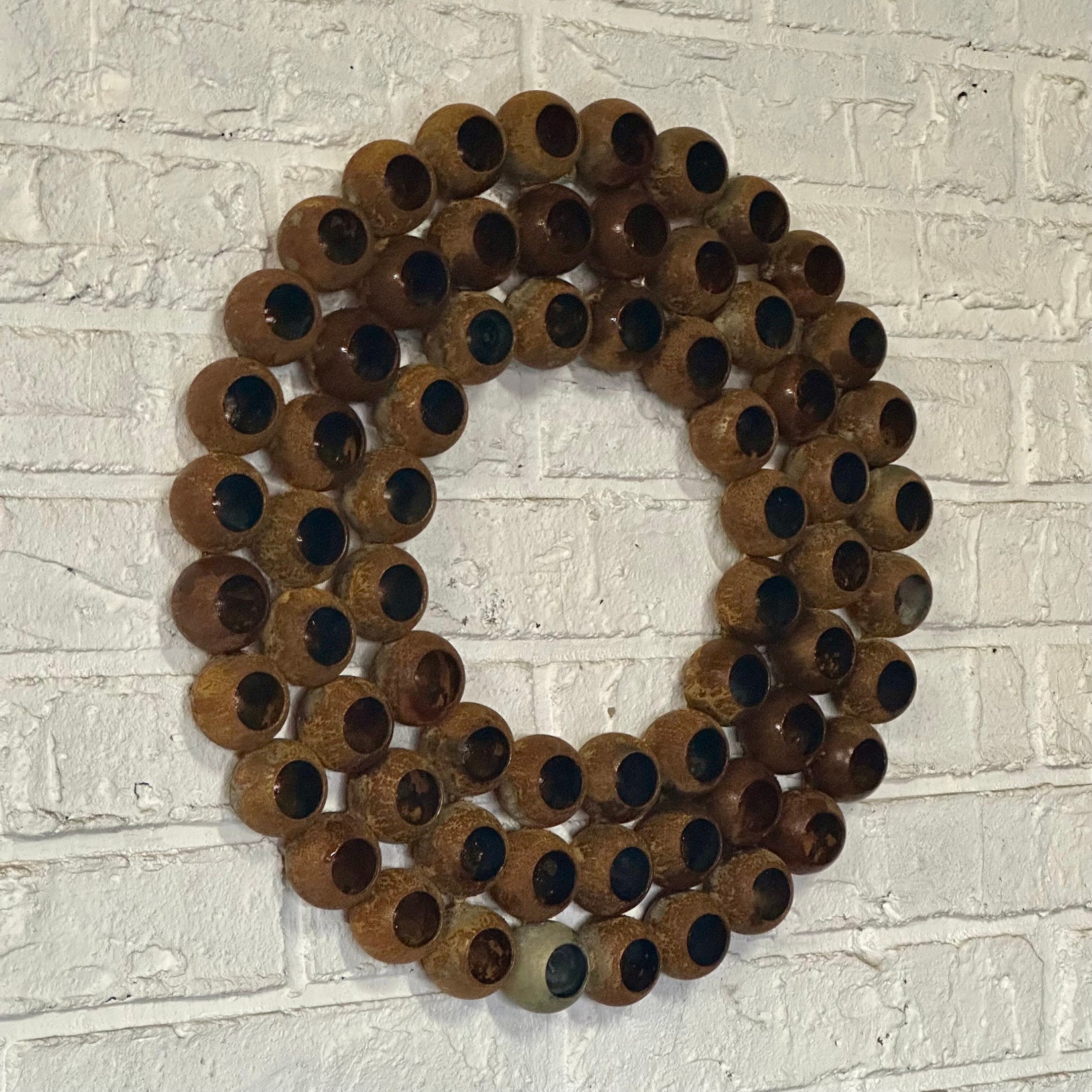 Big rusty metal wall decor, Rusty metal wall hanging, Metal wall art ...
